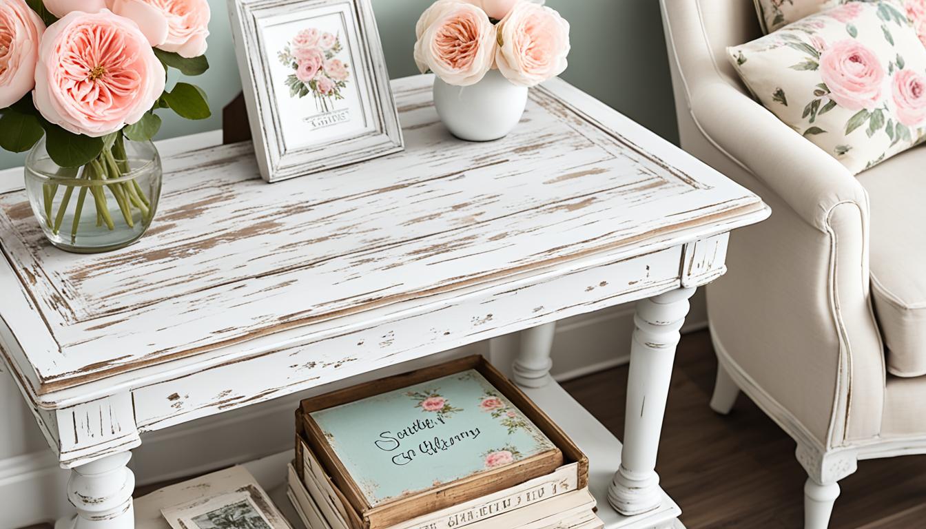 Elegant Shabby Chic Side Tables for Your Home – AI-Driven Minimalist Design